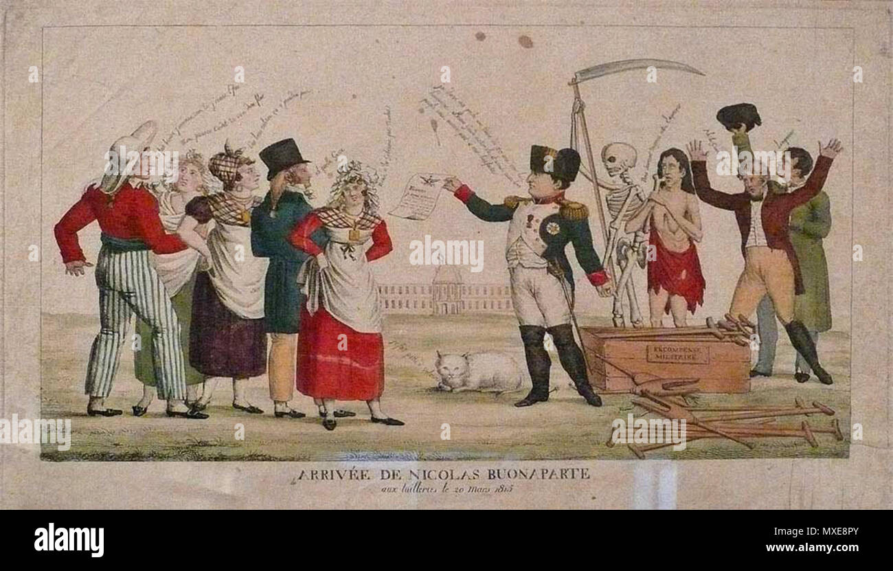 20 march 1815 hi-res stock photography and images - Alamy