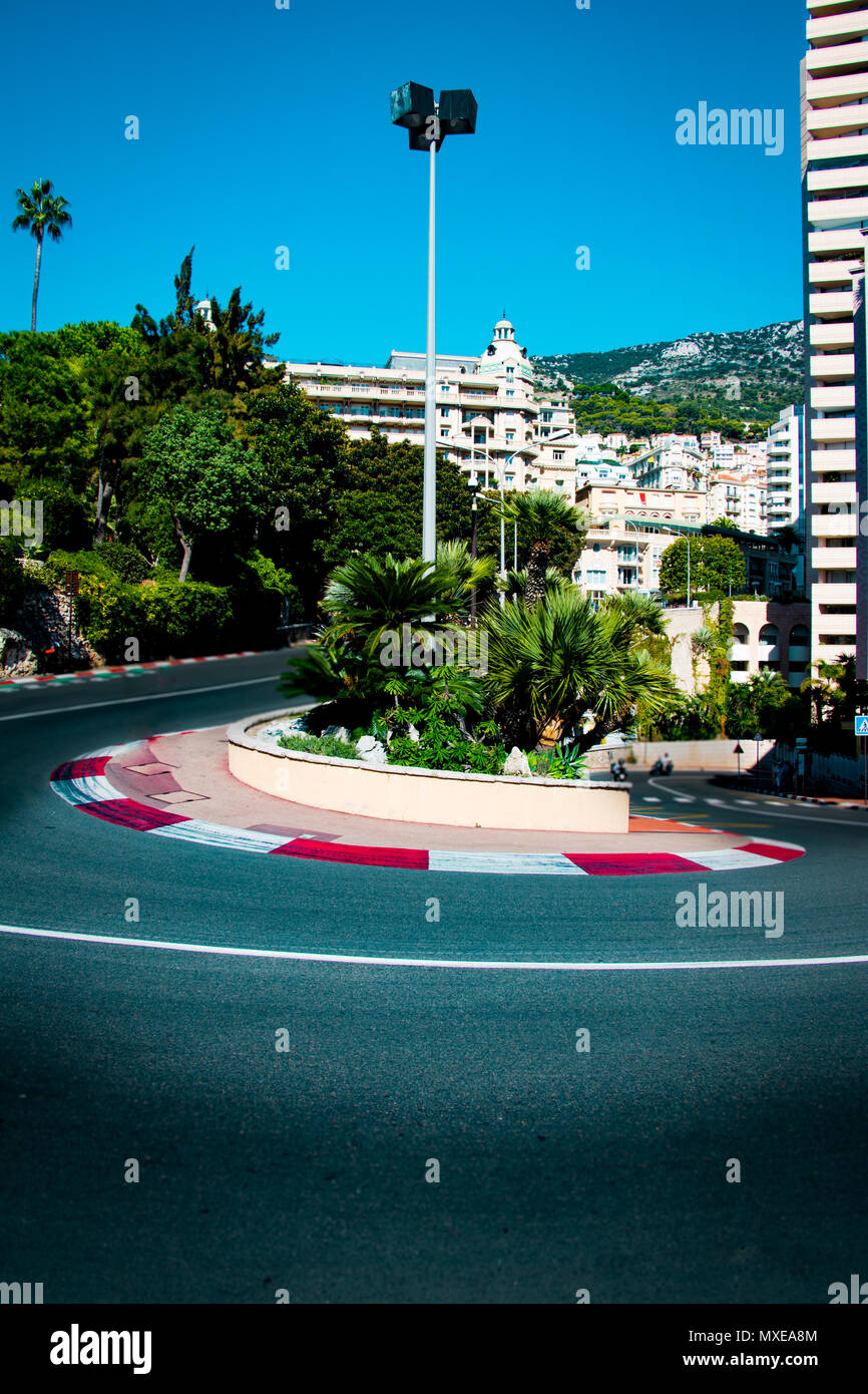 Famous Monaco F1 Corner Stock Photo - Alamy