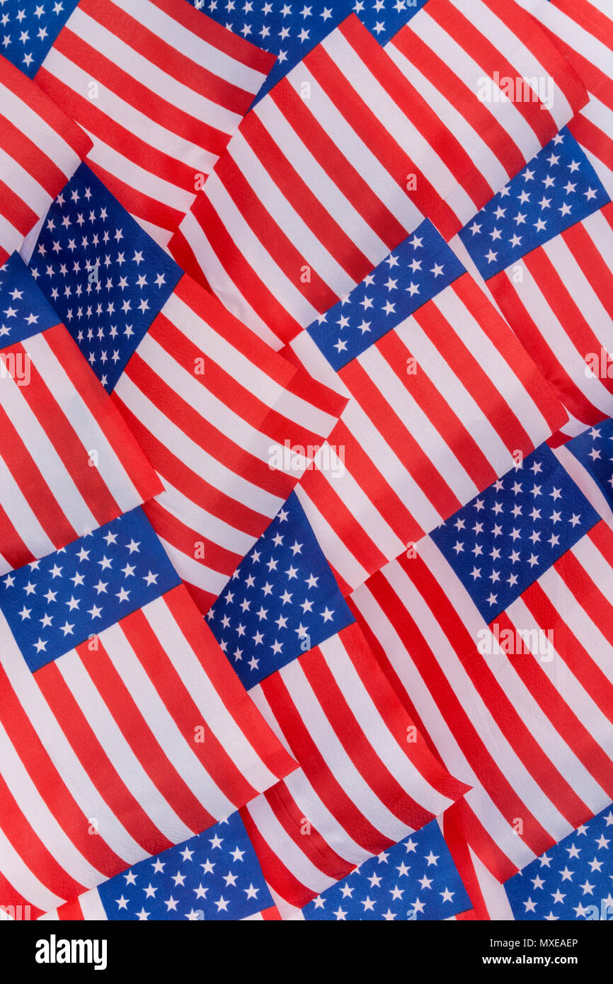 Massed US American flag / Stars and Stripes. For US midterm ...