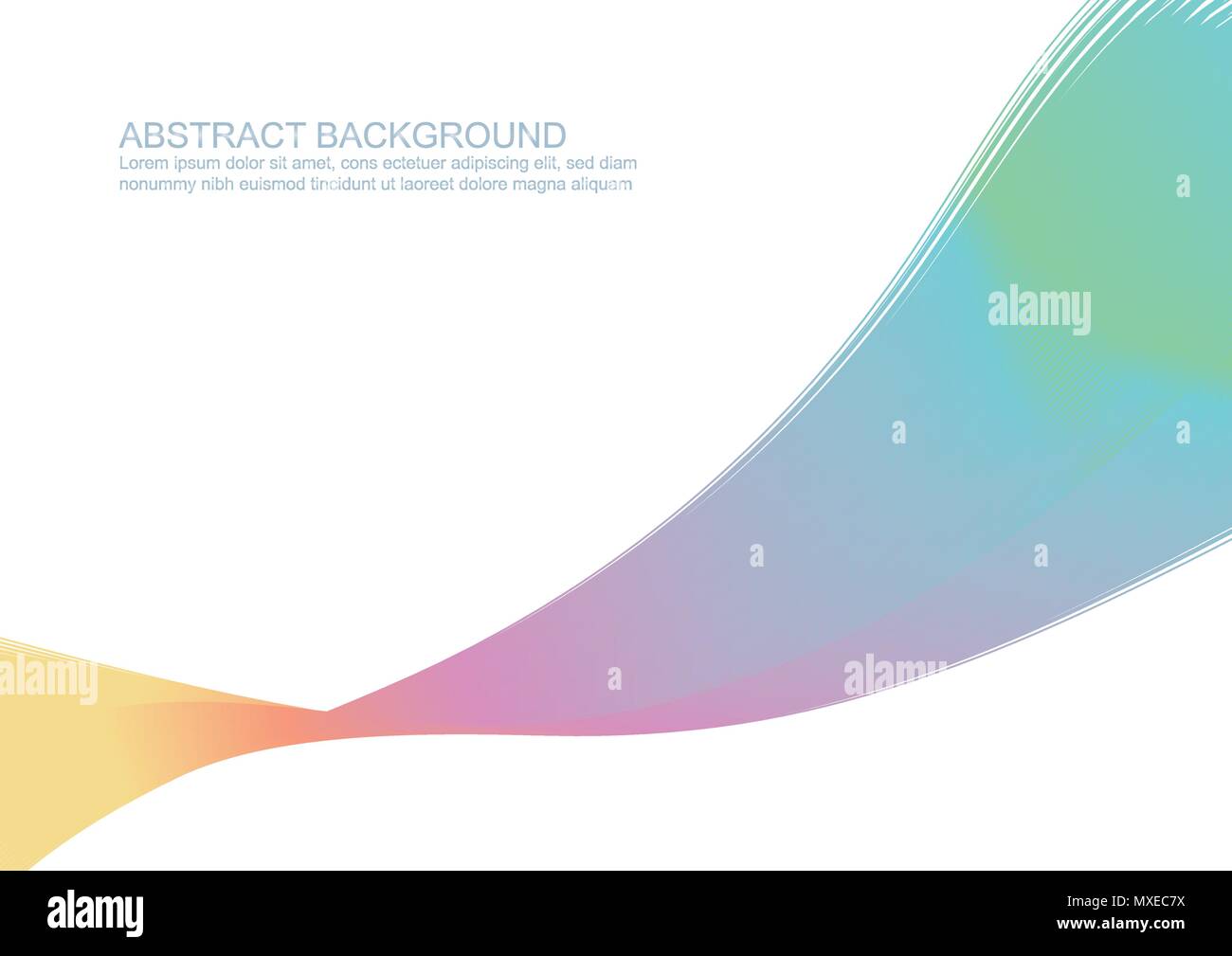 Abstract colorful style wave background pattern texture for web banner ...