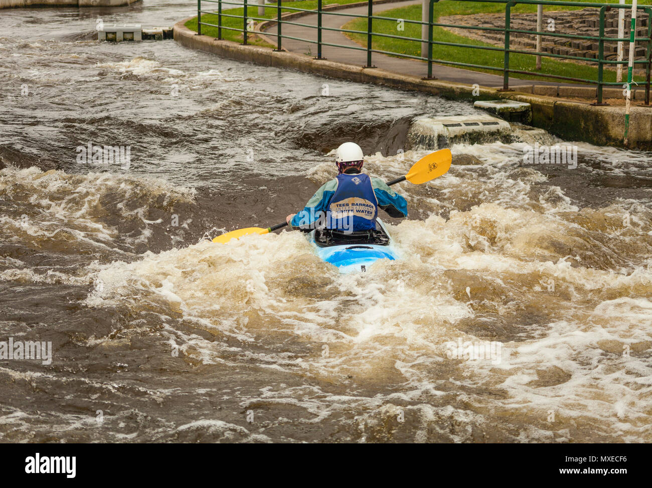 Teesside tees barrage international white water centre hi-res stock ...