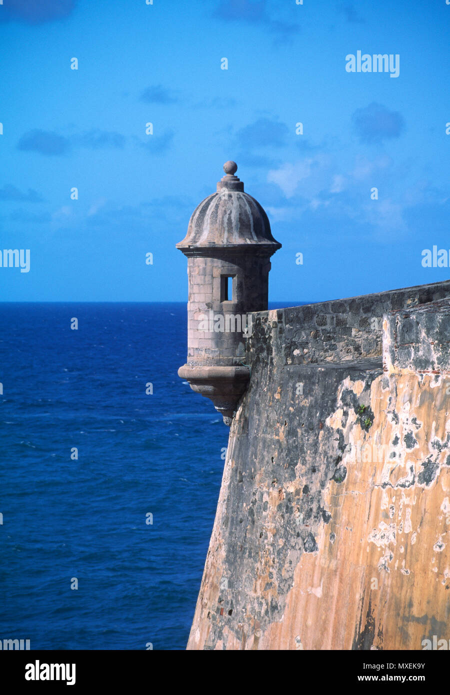 Flags el morro san juan hi-res stock photography and images - Alamy