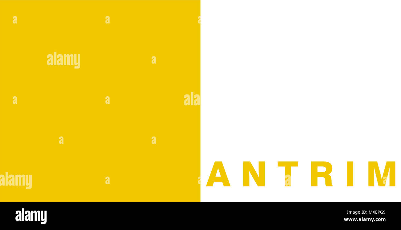 County antrim flag hi-res stock photography and images - Alamy