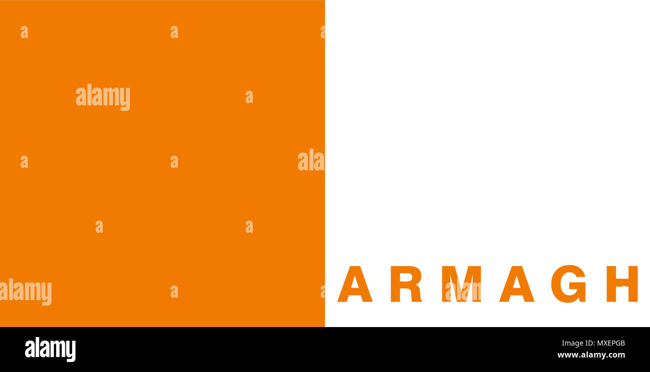 Armagh county flag northern ireland united kingdom symbol Stock Photo ...