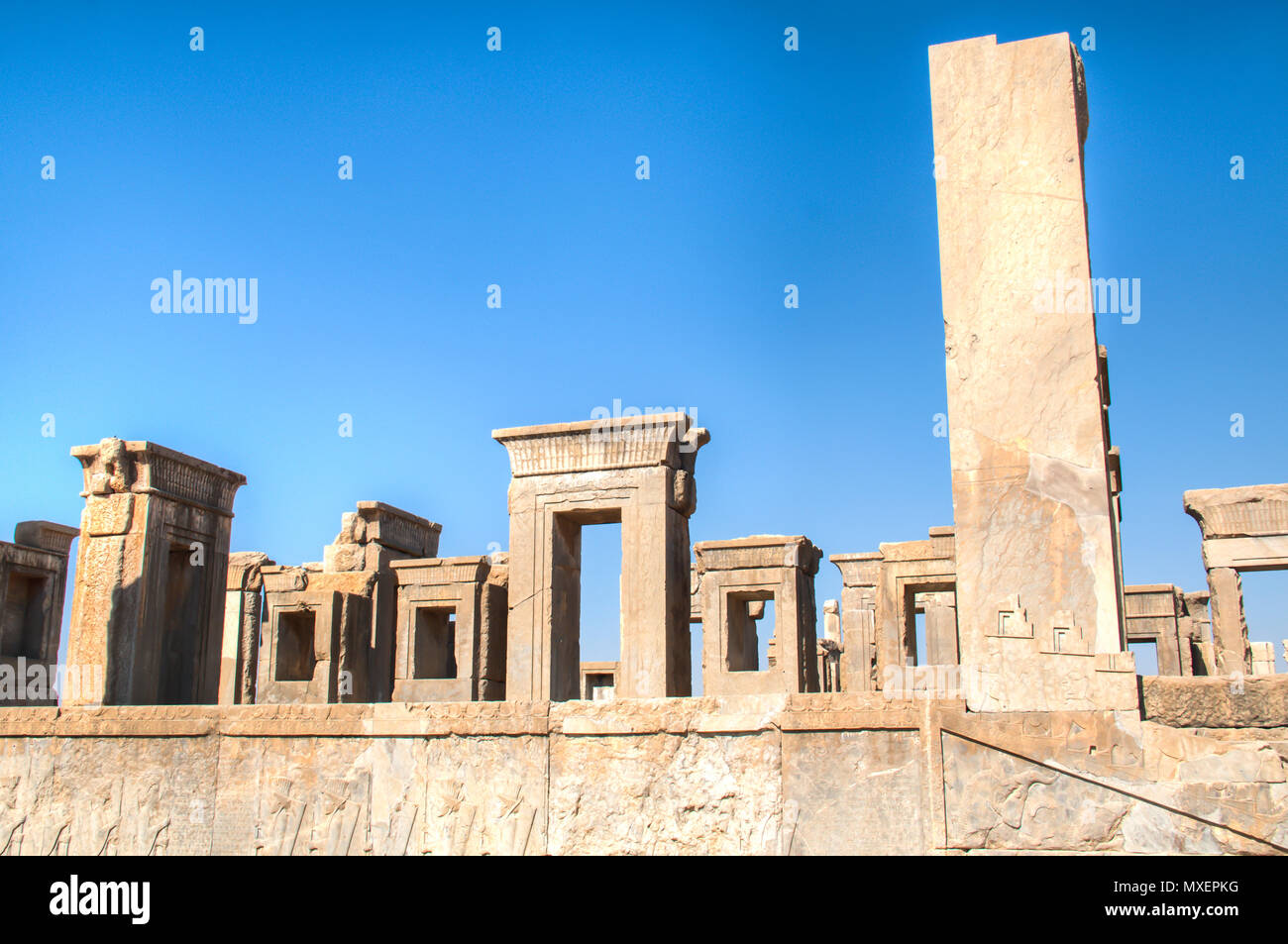 Ancient persepolis near iranian city hi-res stock photography and ...