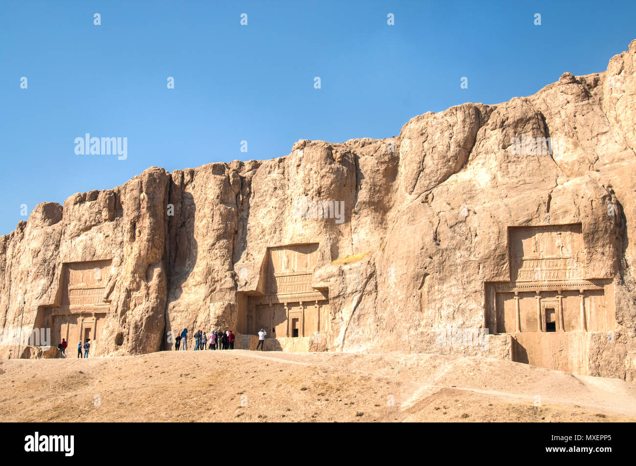 PERSEPOLIS, IRAN - NOVEMBER 2017: The Ancient city Persepolis was once ...