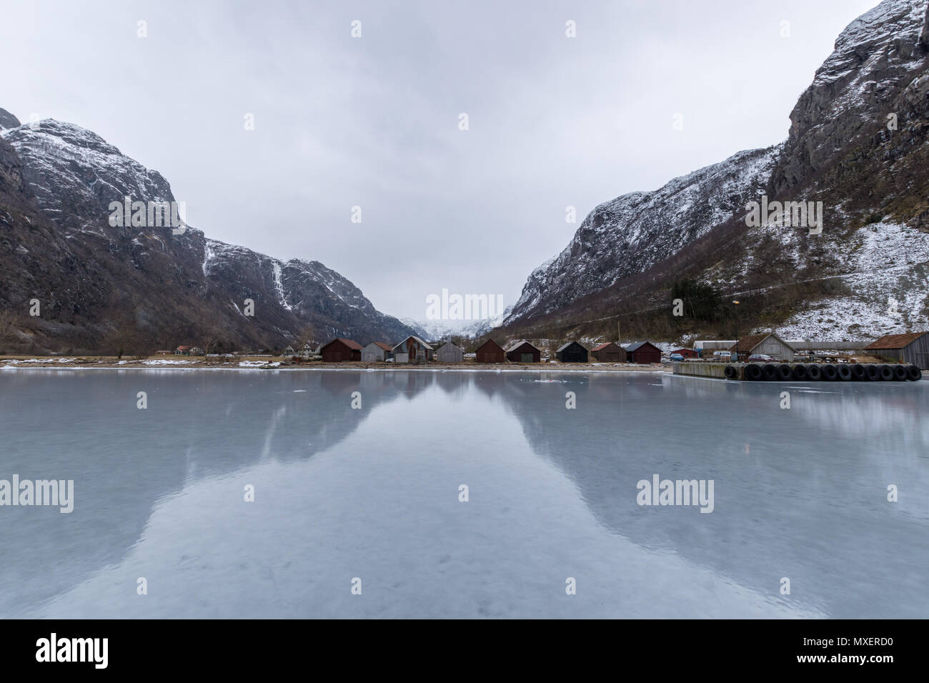 Fjord cruise bergen snow hi-res stock photography and images - Alamy