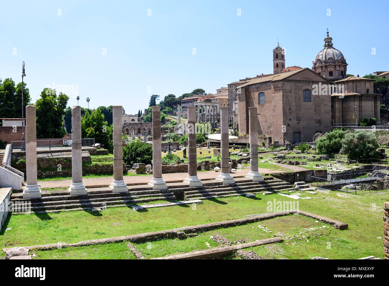 Temple of peace rome hi-res stock photography and images - Alamy