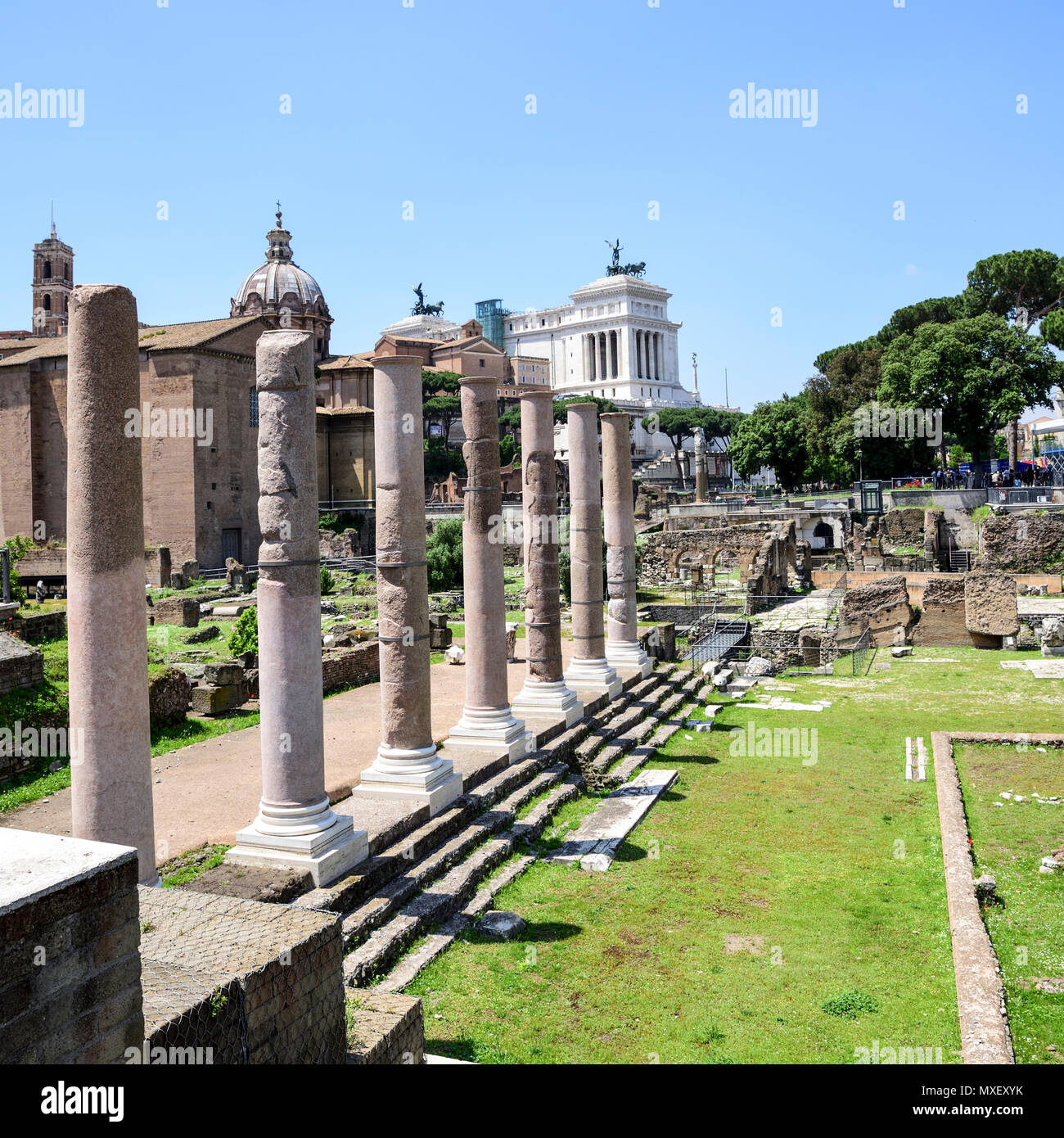 Temple of peace rome hi-res stock photography and images - Alamy