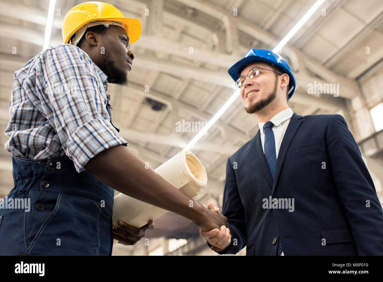 Successful Completion of Project Discussion Stock Photo - Alamy