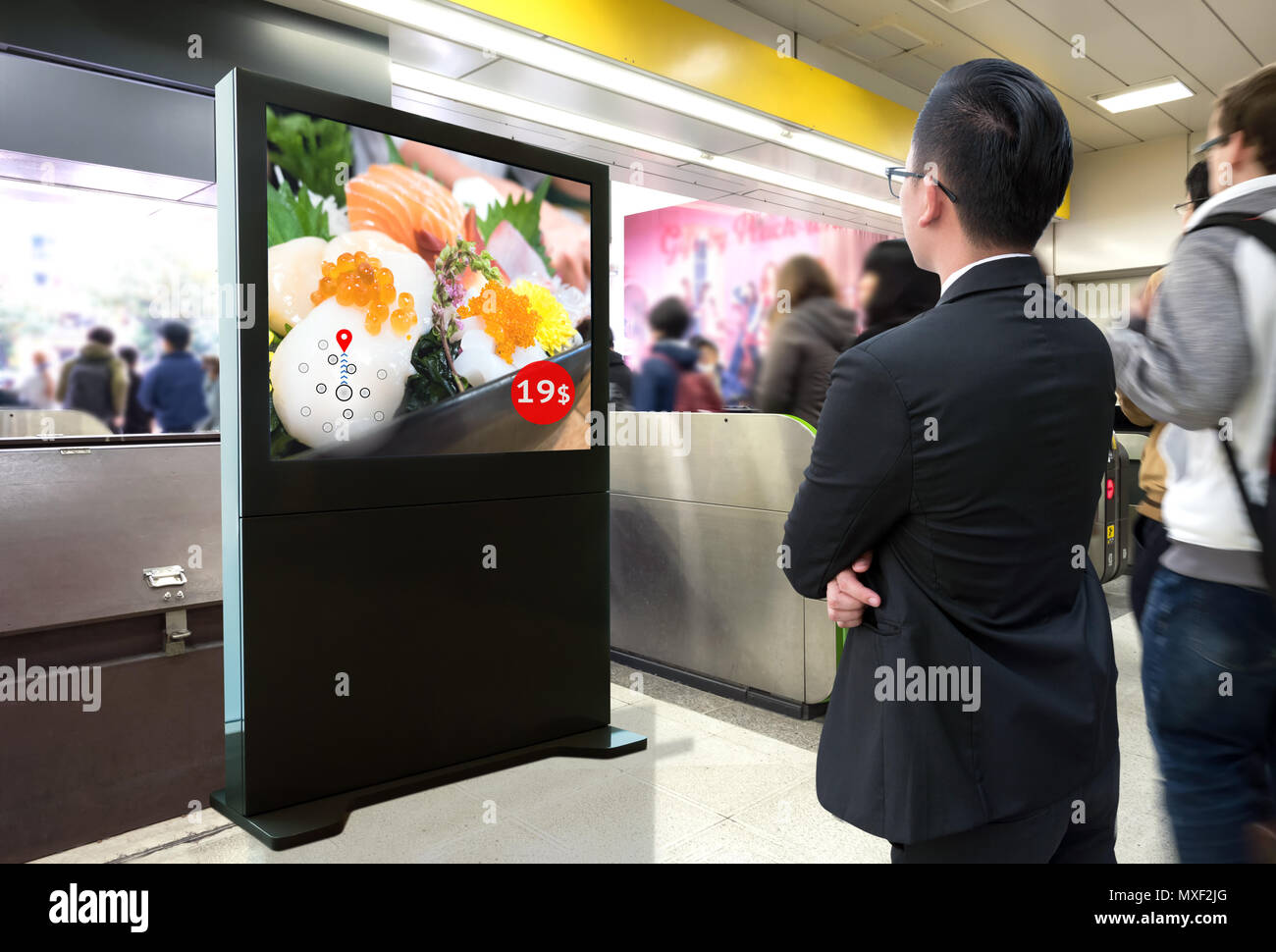 Intelligent Digital Signage , Augmented reality marketing and face ...