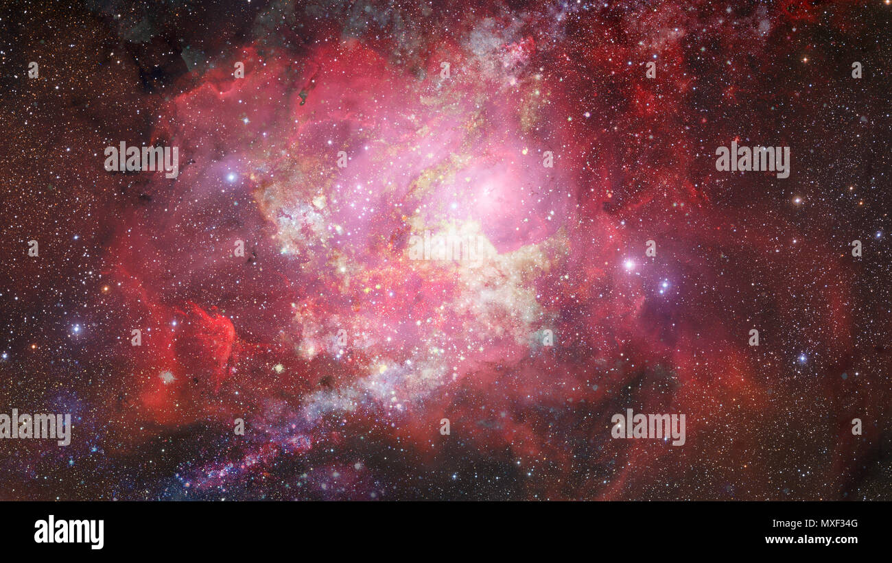 Nebula gas cloud in deep outer space. Elements of this image furnished ...