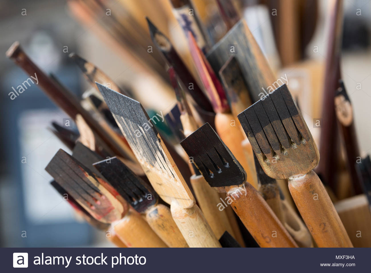 Ancient Writing Bamboo Stock Photos & Ancient Writing Bamboo Stock ...