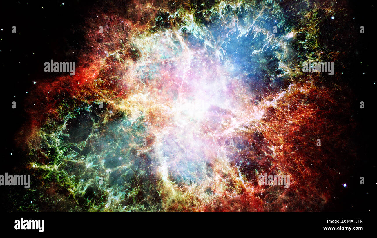 Nebula gas cloud in deep outer space. Elements of this image furnished ...