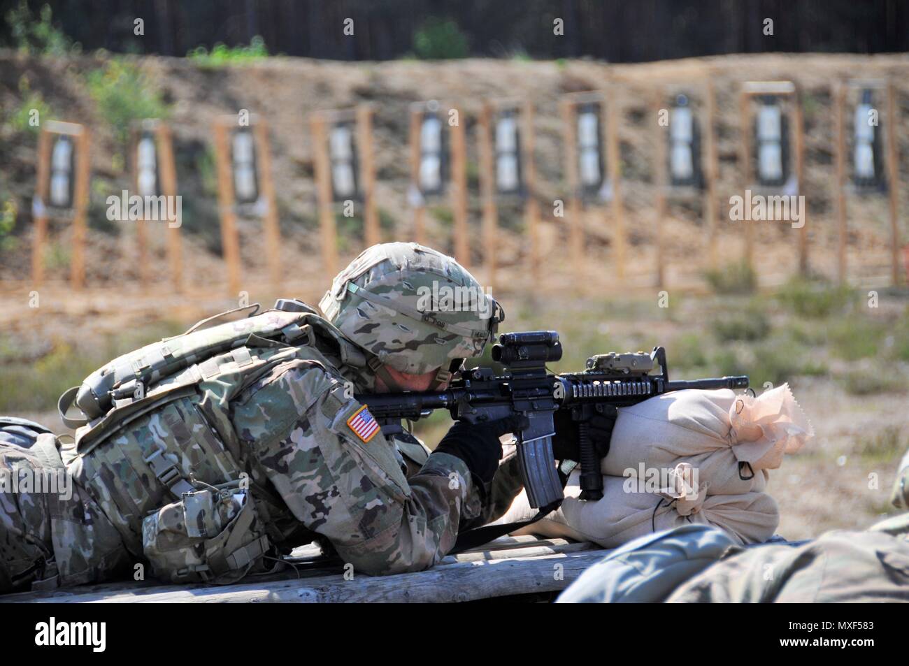 A U.S. Soldiers from the 2nd Battalion, 5th Cavalry Regiment, 1st ...