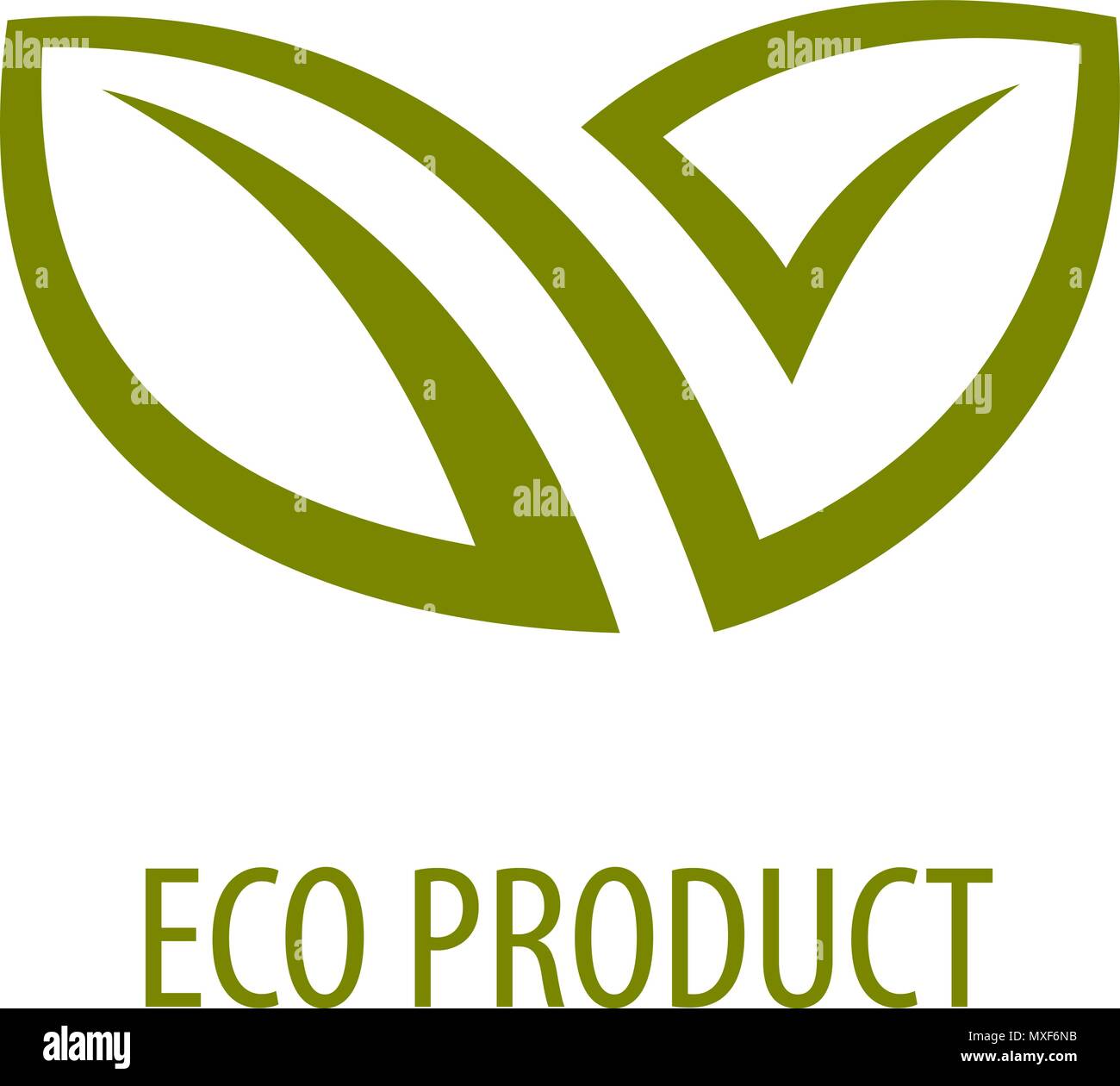 Eco product logo Stock Vector Image & Art - Alamy