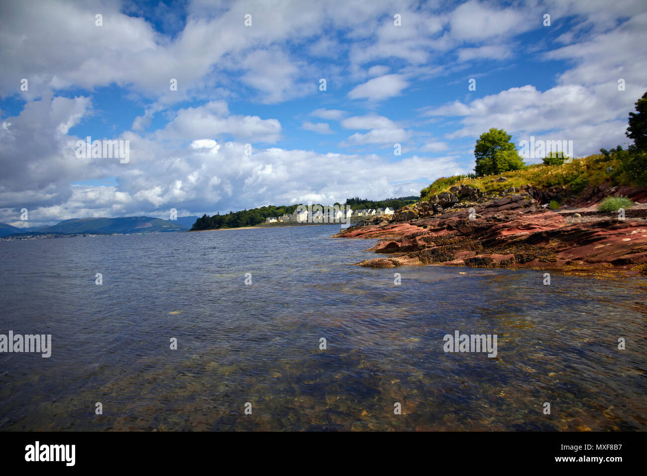 Inverkip West of Scotland Stock Photo - Alamy