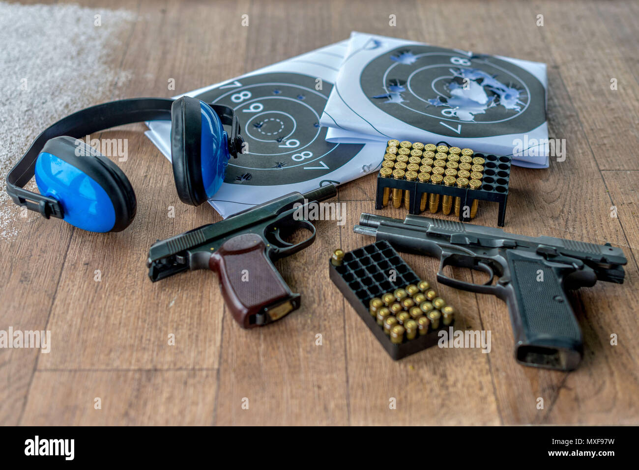 Pistol Shot High Resolution Stock Photography and Images - Alamy
