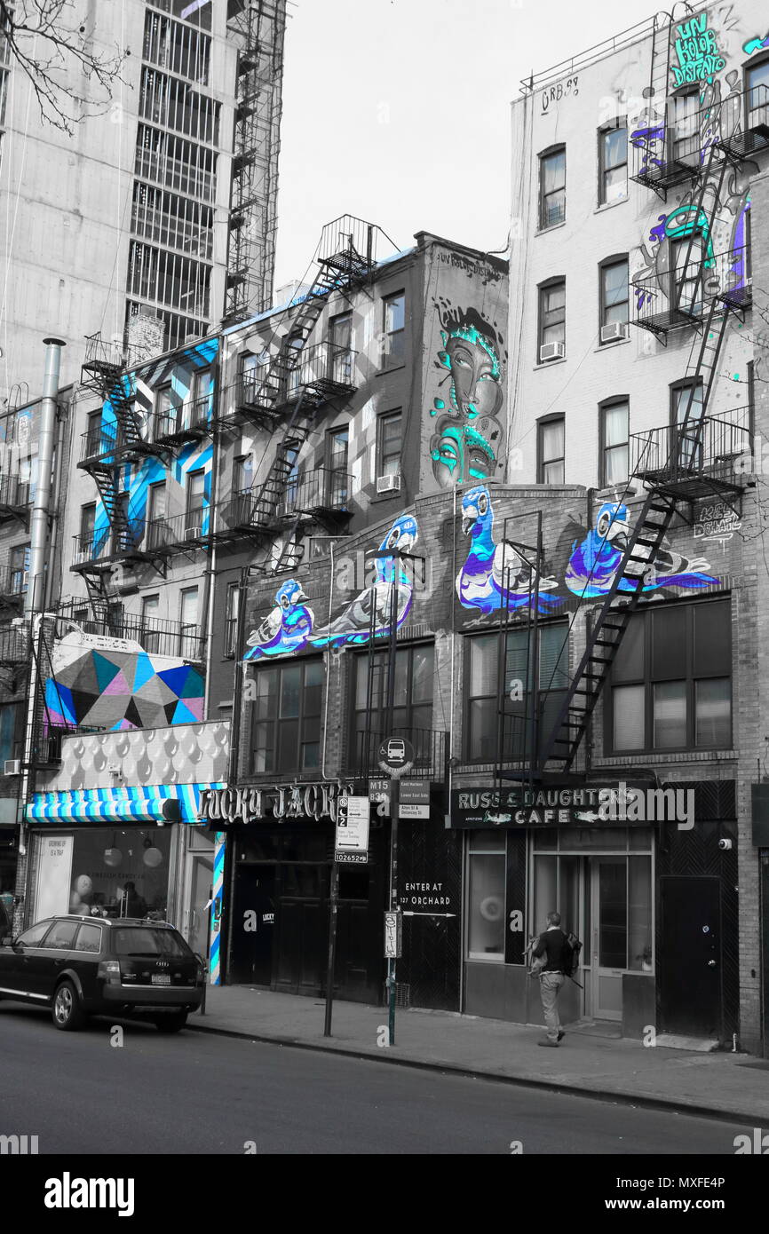 murals in New York Stock Photo - Alamy