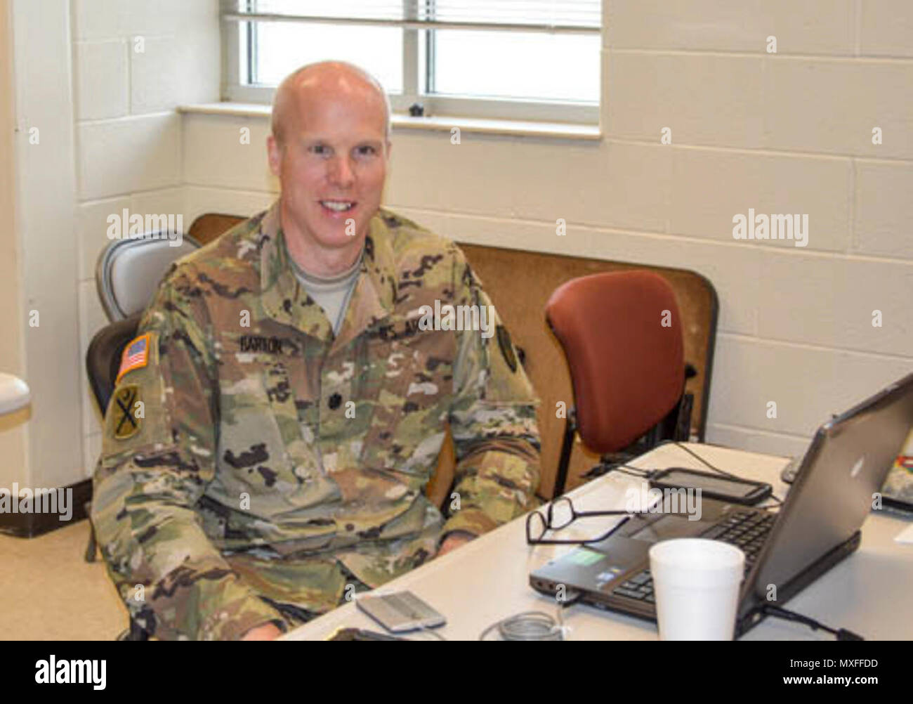 U.S. Army Lt. Col. Chris Barton, a member of the South Carolina ...