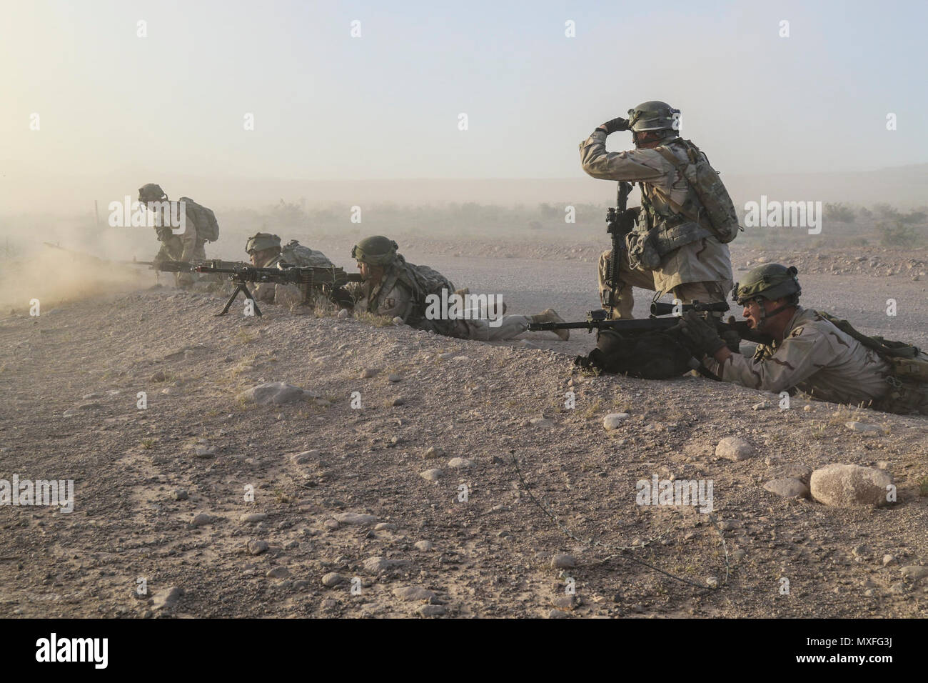 FORT IRWIN, Calif. – Troopers of Assassin Troop, 1st Squadron, 11th ...