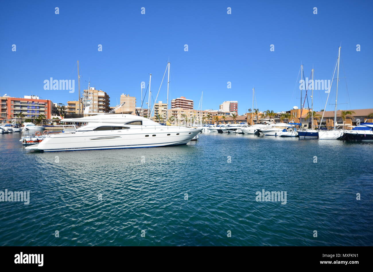 Summer in mazarron port hi-res stock photography and images - Alamy