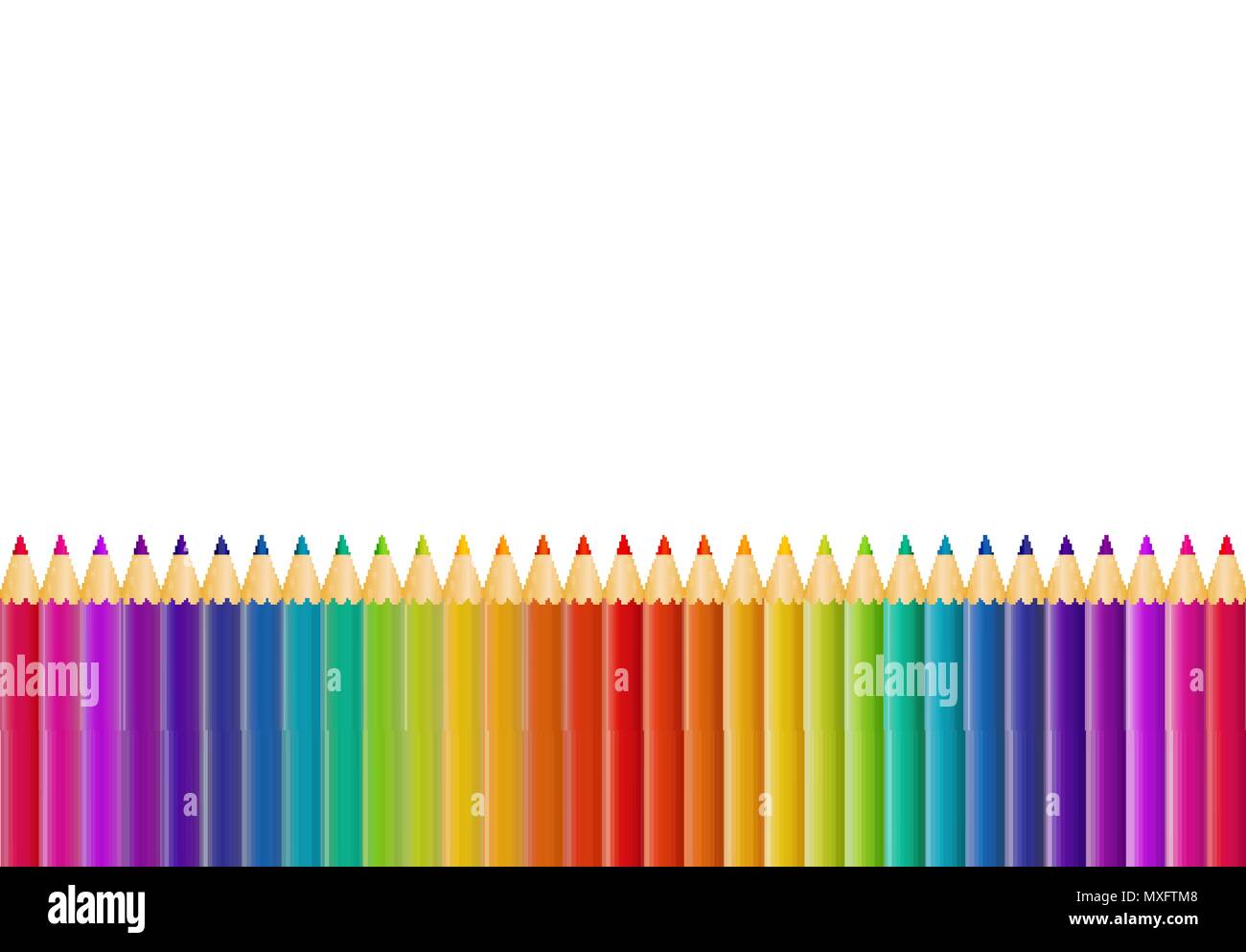 Abstract Pencil Background Vector Illustration Stock Vector Image & Art ...