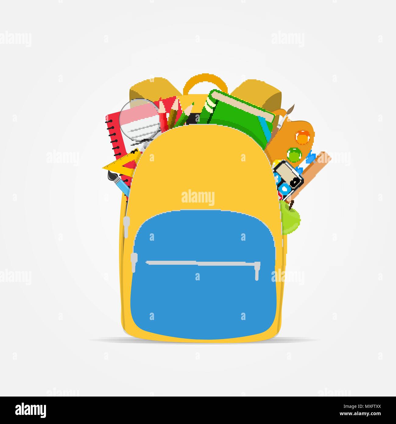 Open book vector kid hi-res stock photography and images - Alamy