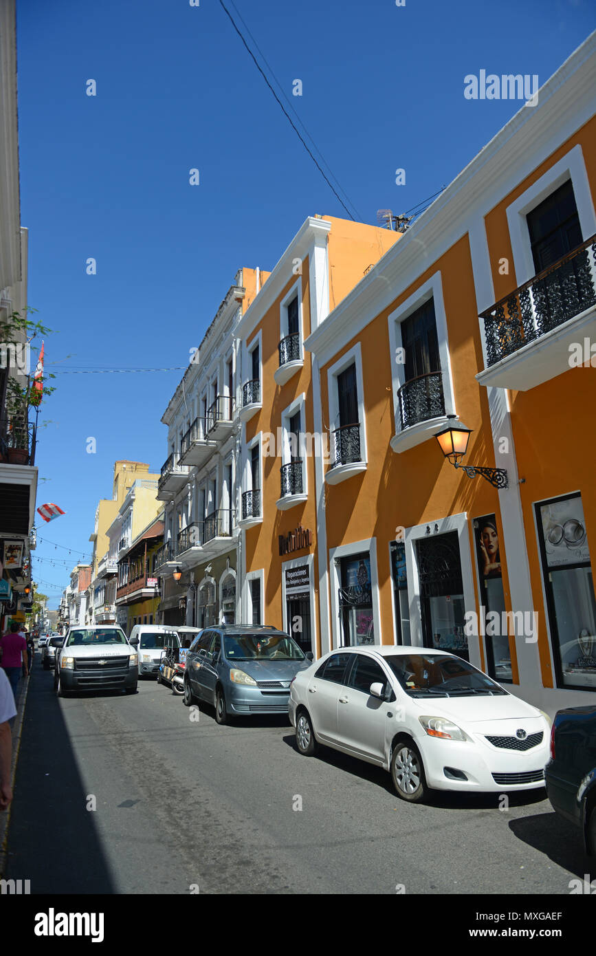 Old san juan buildings puerto rico hi-res stock photography and images ...