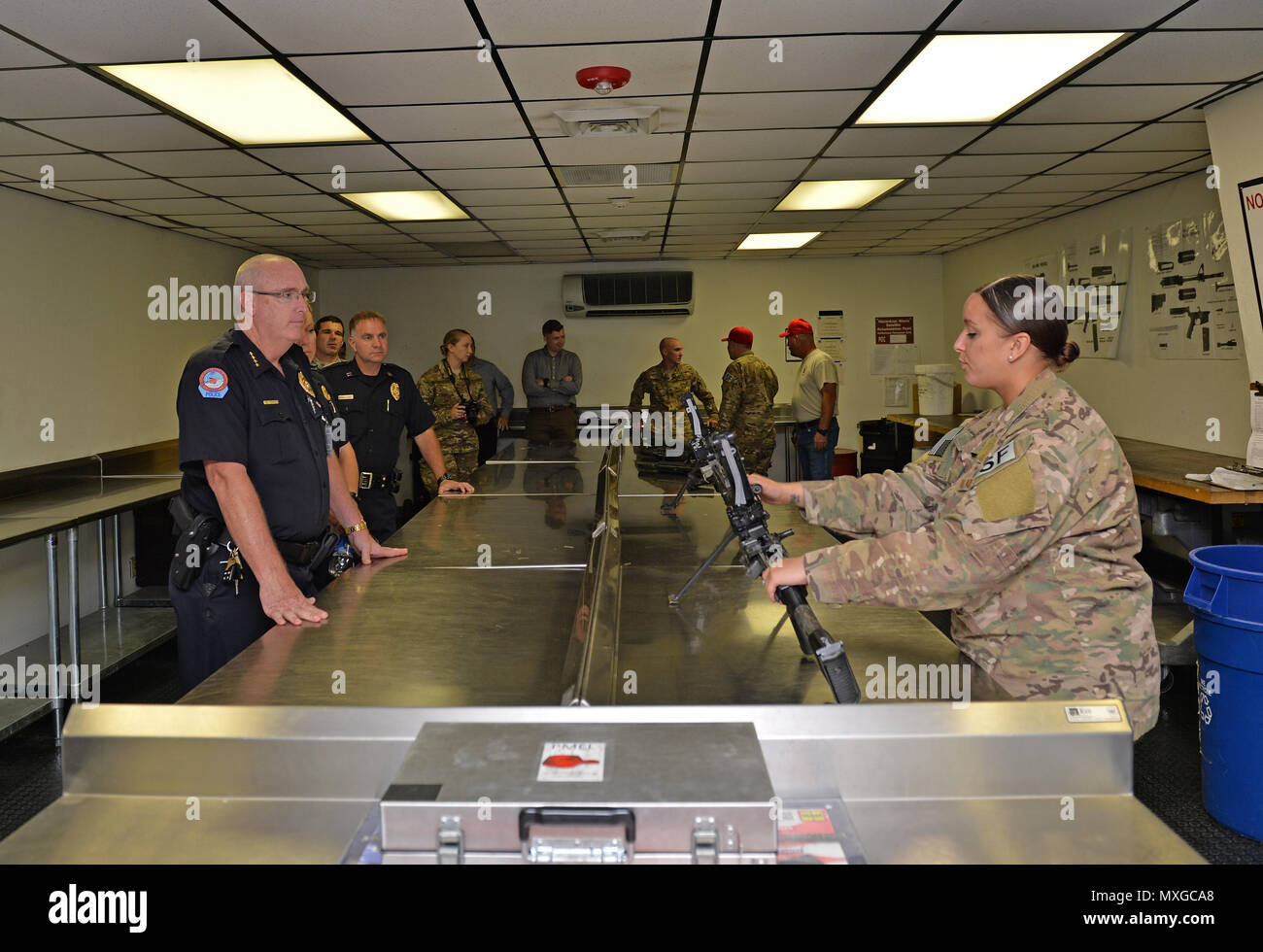 The 1st Special Operations Security Forces Squadron hosted a tour for ...