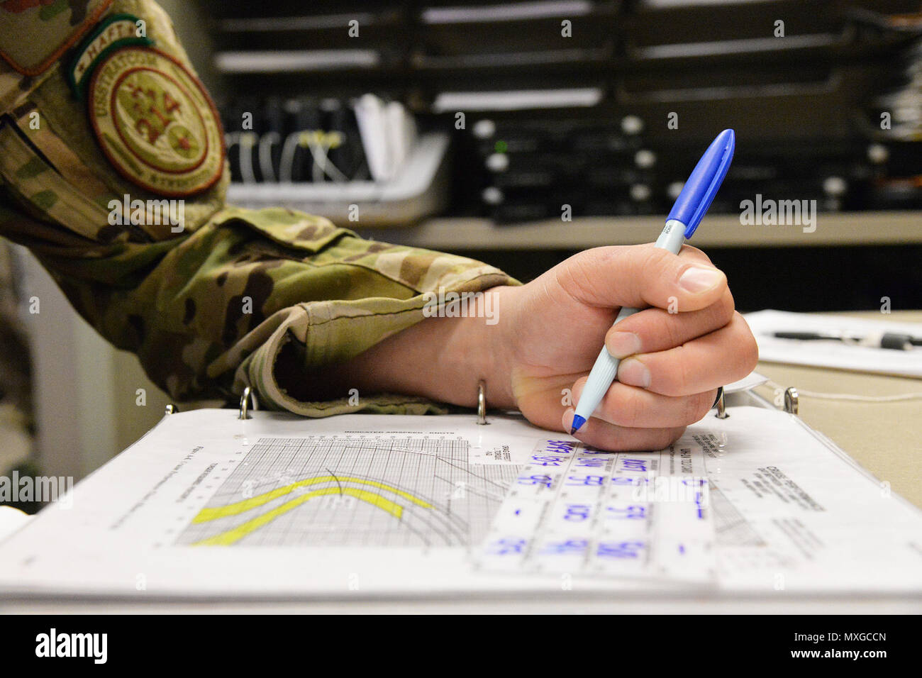 Staff Sgt. Eric McElroy, 40th Helicopter Squadron flight engineer ...