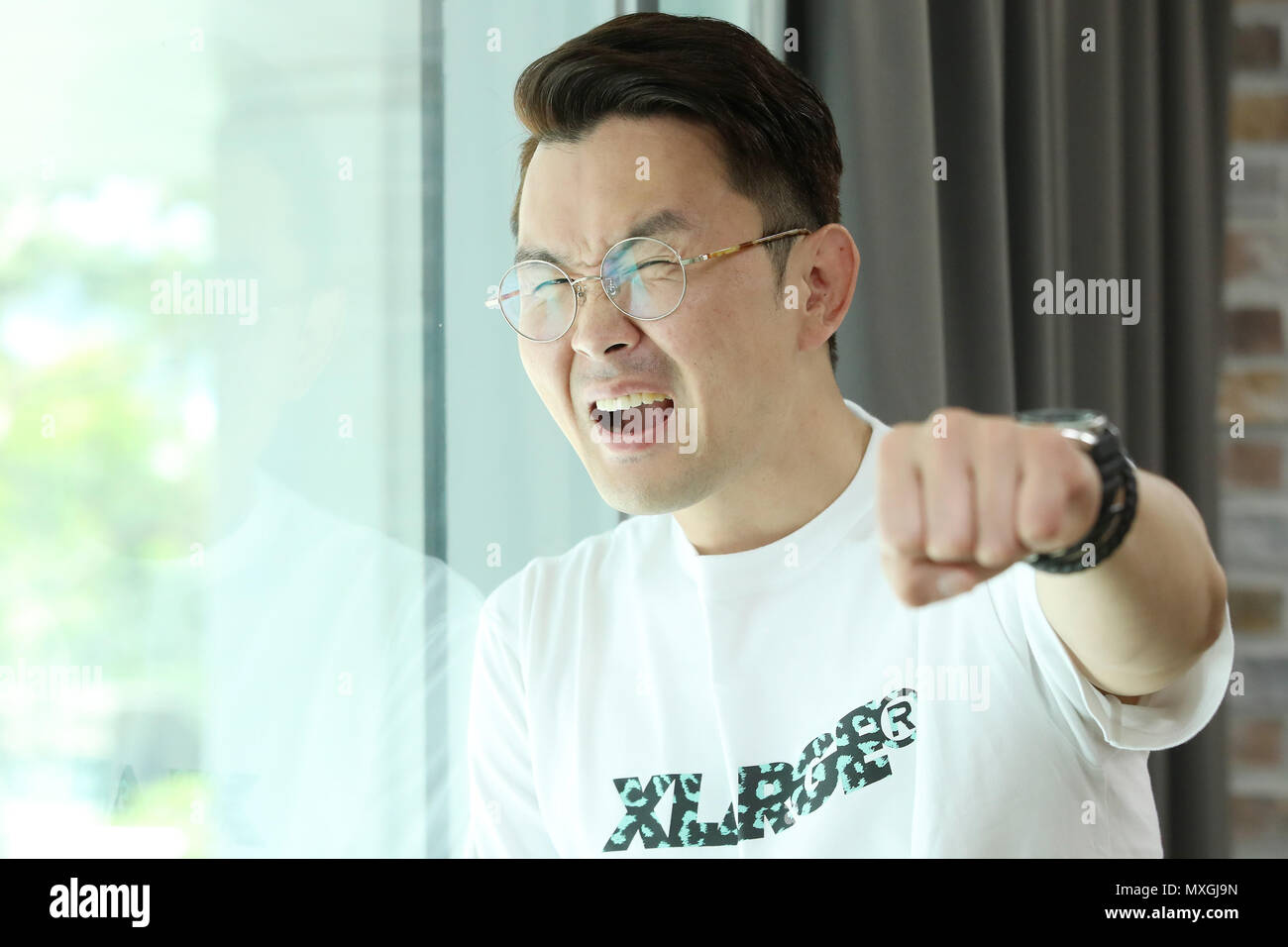 Seoul, South Korea. 04th June, 2018. S. Korean entertainer Yoon Hyung ...