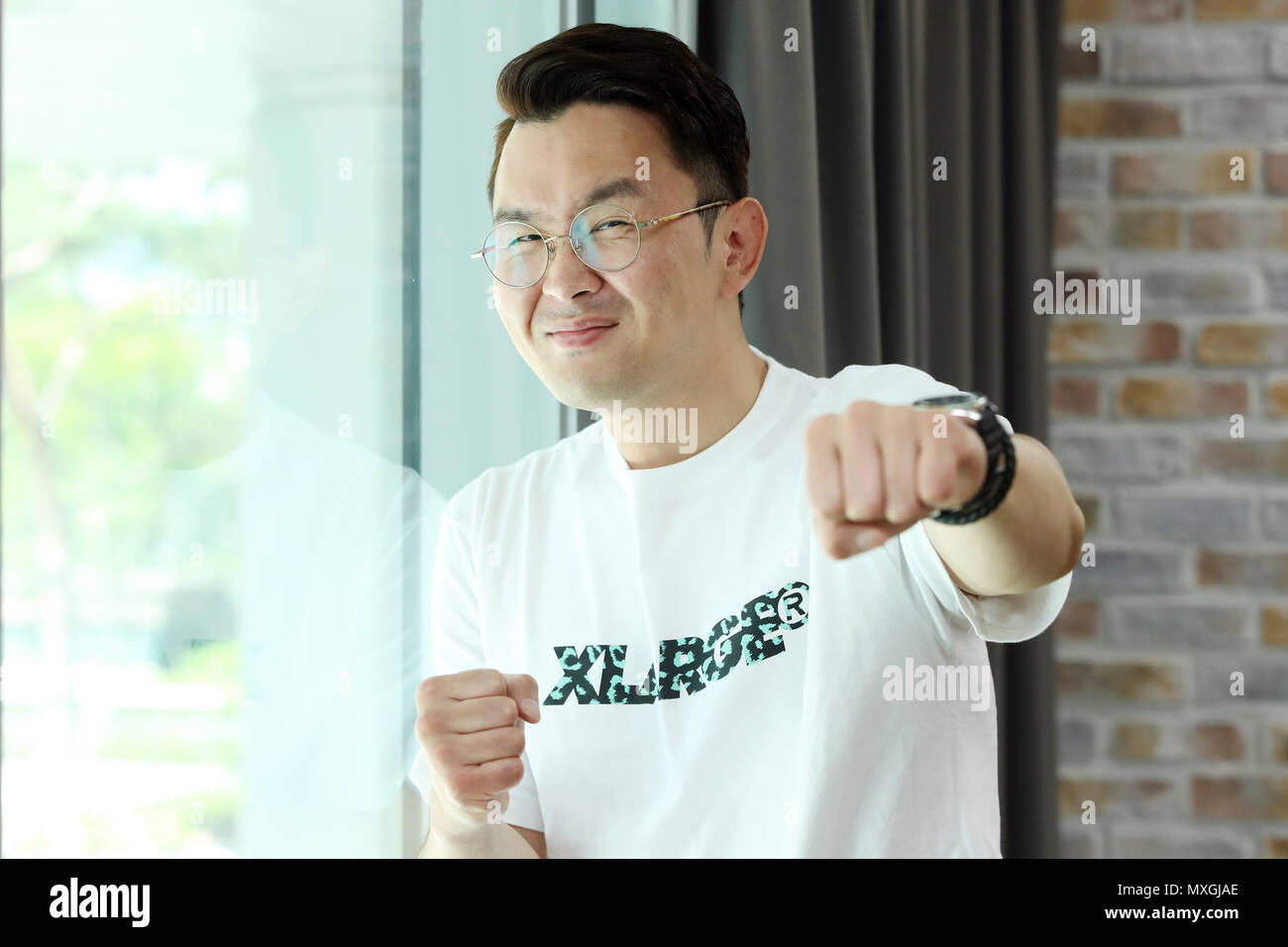 Seoul, South Korea. 04th June, 2018. S. Korean entertainer Yoon Hyung ...