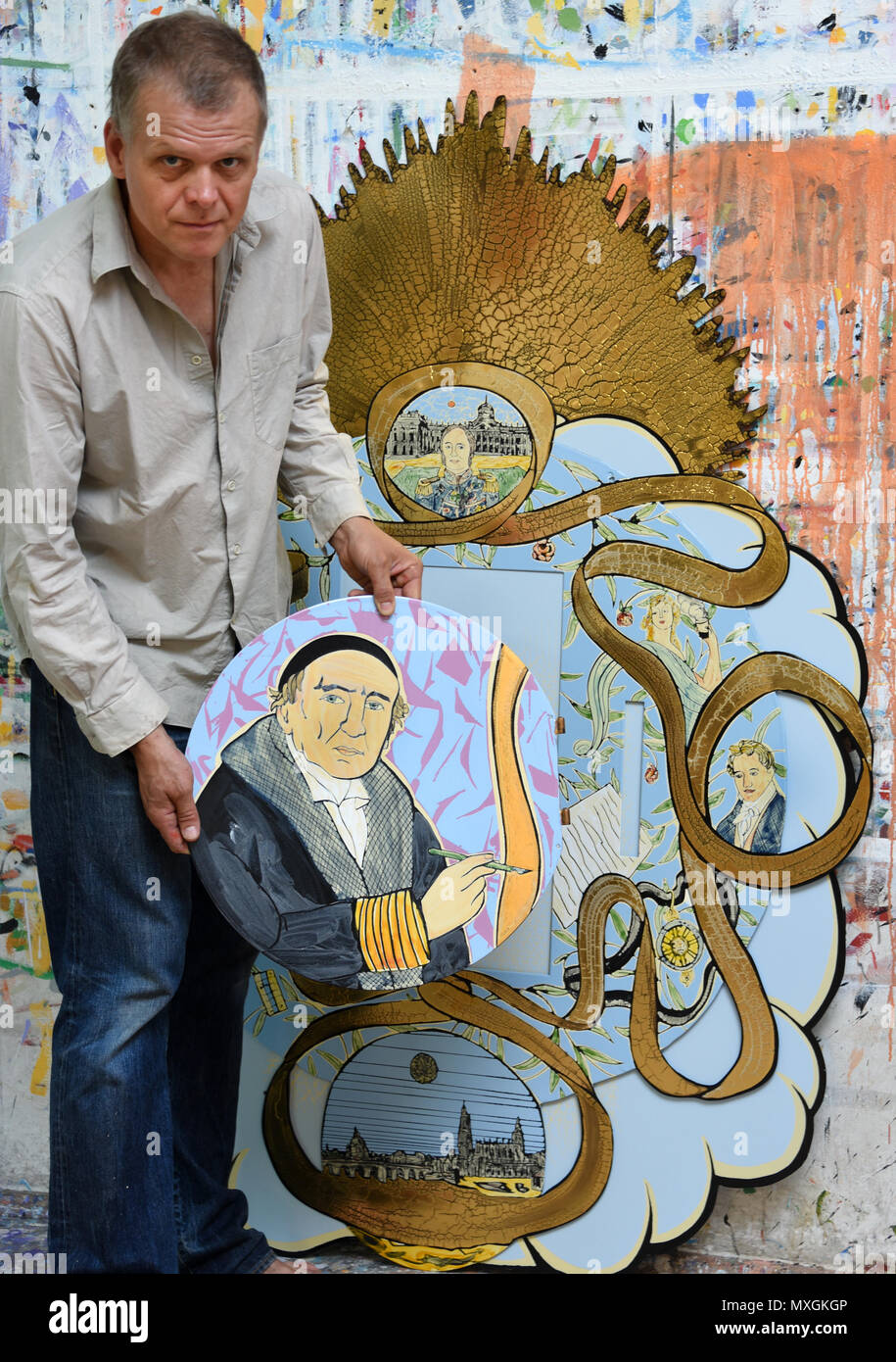 Johann gottfried moritz hi-res stock photography and images - Alamy