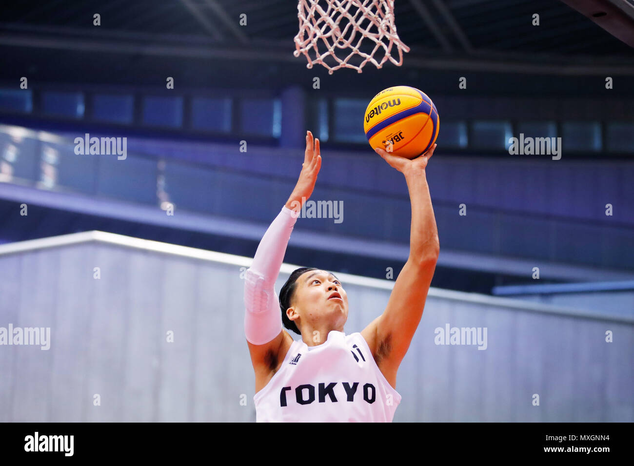 Tokyo Metropolitan Gymnasium, Tokyo, Japan. 27th May, 2018. Tomoya ...