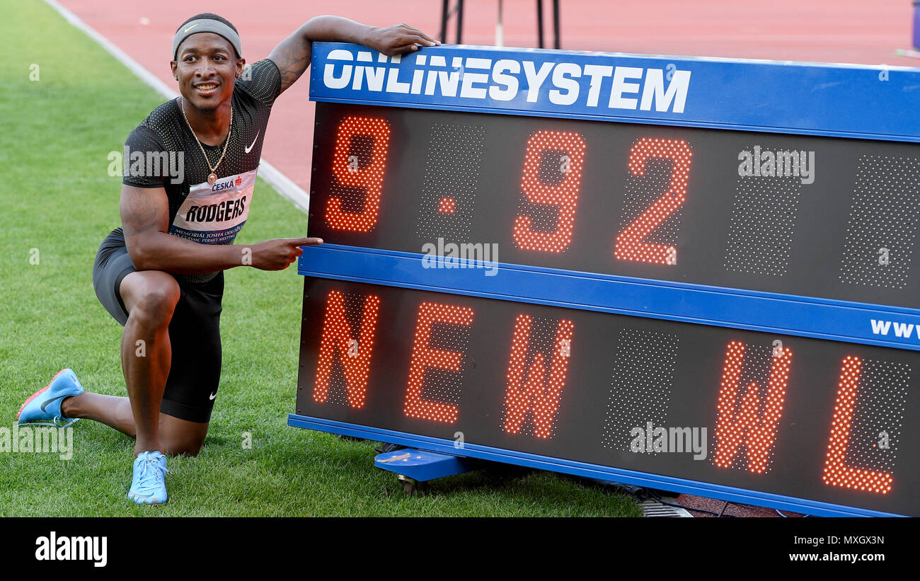 Prague, Czech Republic. 04th June, 2018. MICHAEL RODGERS (USA), who ...