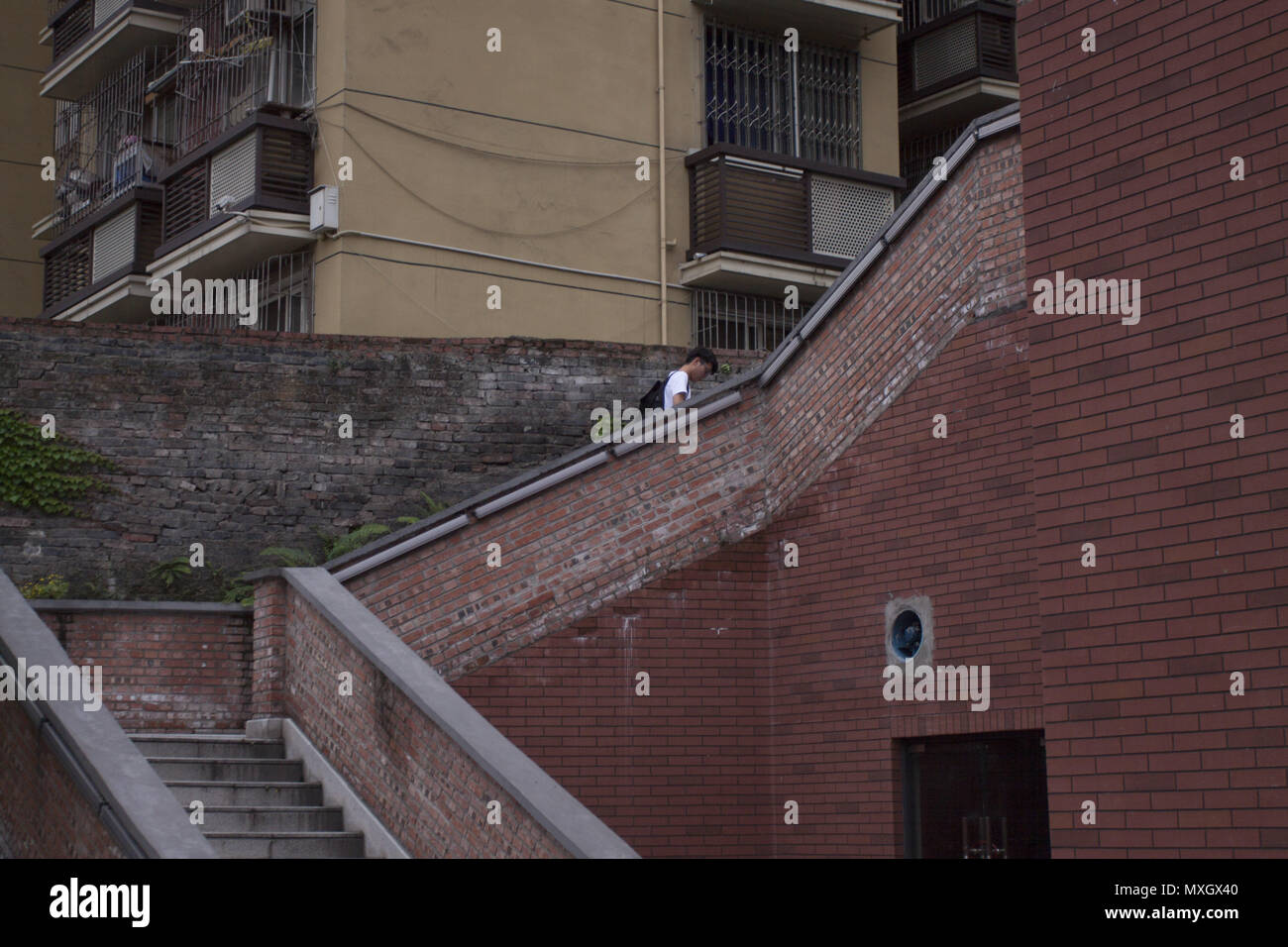 Labyrinth of staircases hi-res stock photography and images - Alamy