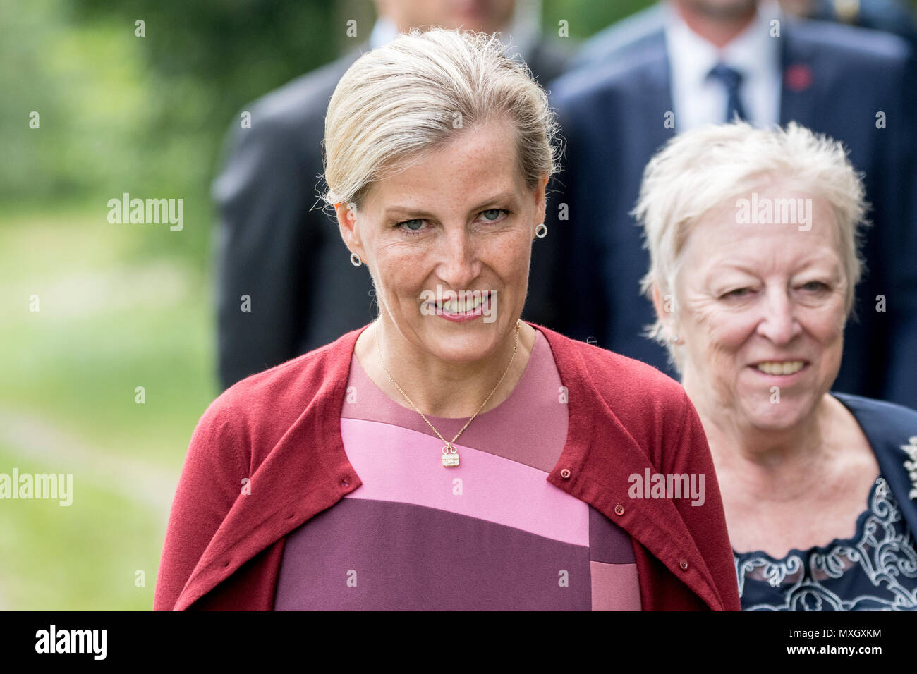 Staffordshire, UK. 4 June 2018 - HRH Sophie, the Countess of Wessex ...