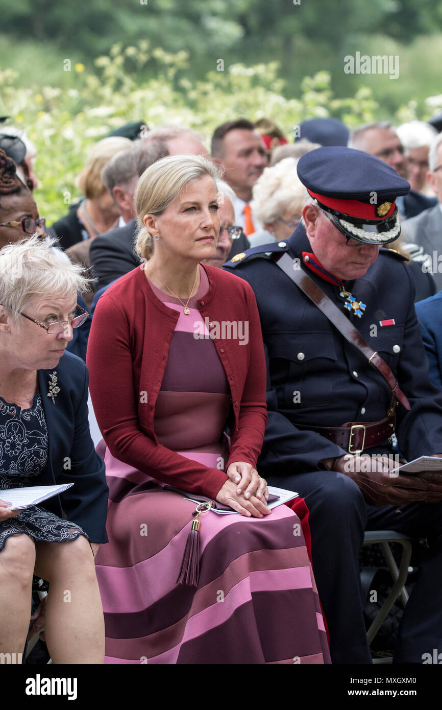 Staffordshire, UK. 4 June 2018 - HRH Sophie, the Countess of Wessex ...