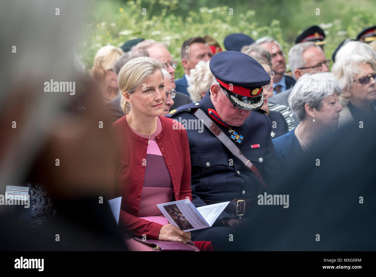 Staffordshire, UK. 4 June 2018 - HRH Sophie, the Countess of Wessex ...