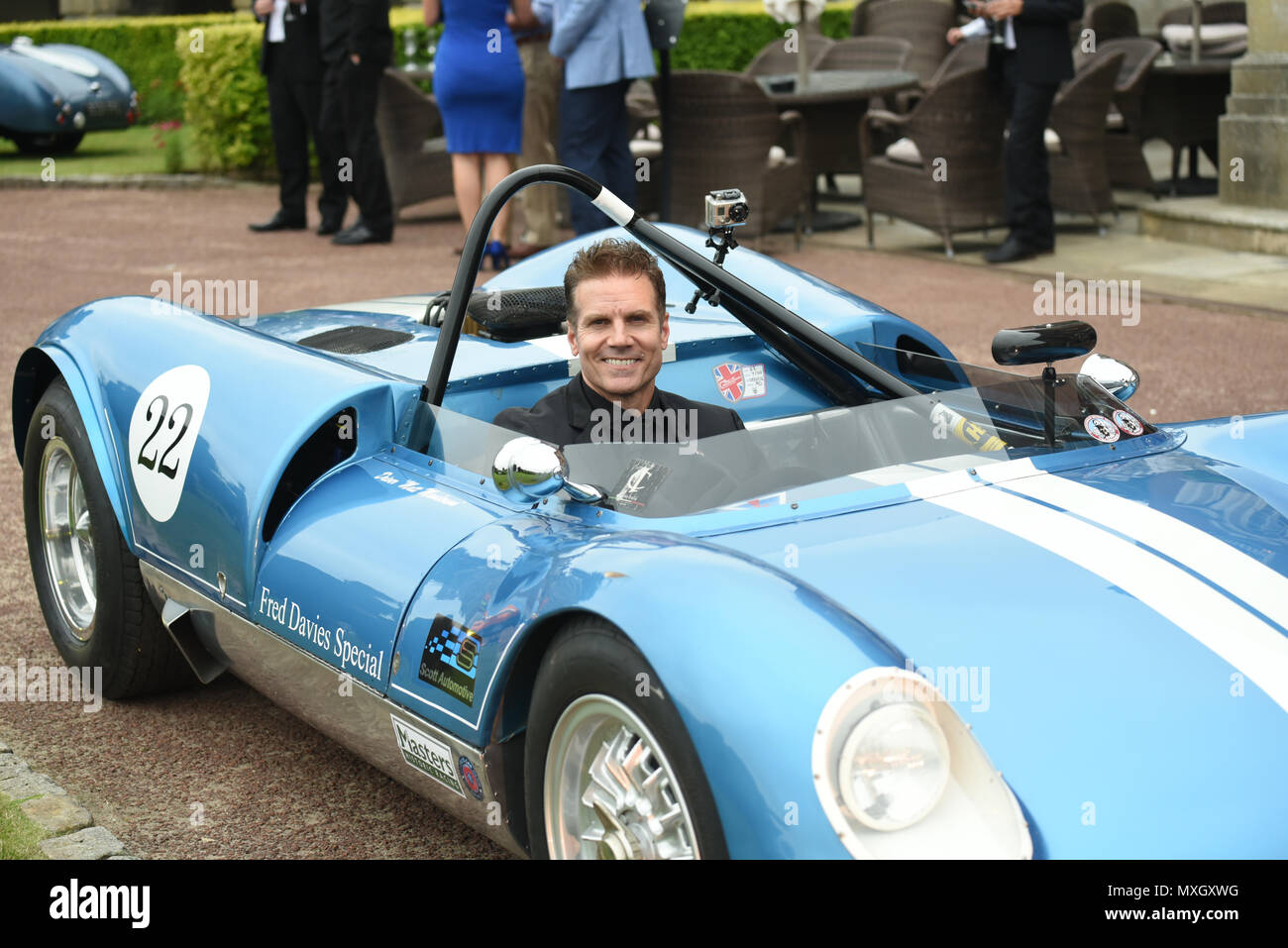 London, UK. 4th June, 2018. Johnny Mowlem Driving demonstrations at The ...