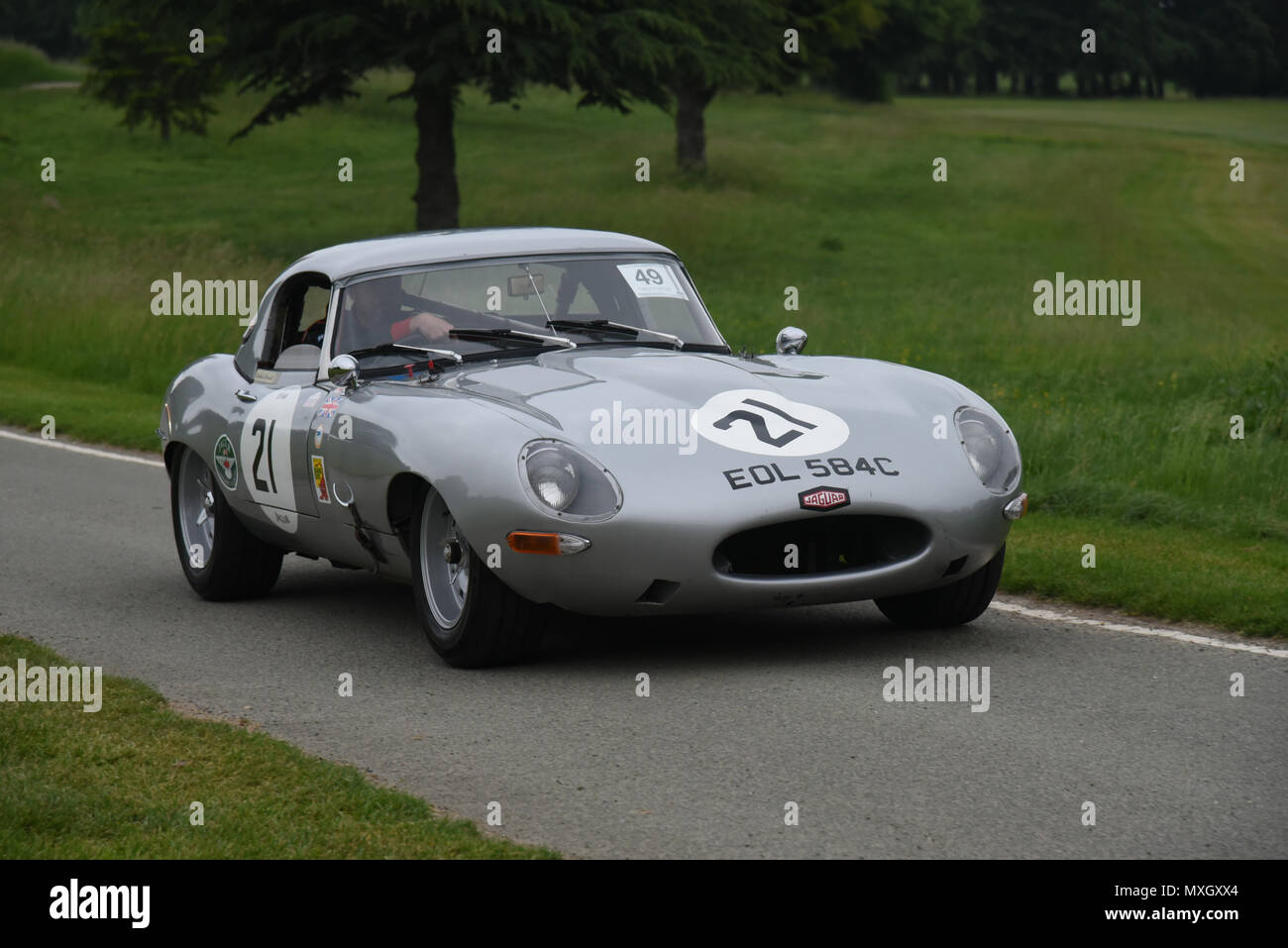 London, UK. 4th June, 2018. Driving demonstrations at The Motor Sport ...