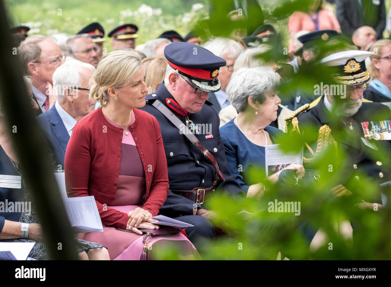Staffordshire, UK. 4 June 2018 - HRH Sophie, the Countess of Wessex ...