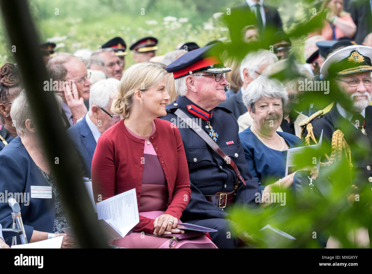 Staffordshire, UK. 4 June 2018 - HRH Sophie, the Countess of Wessex ...