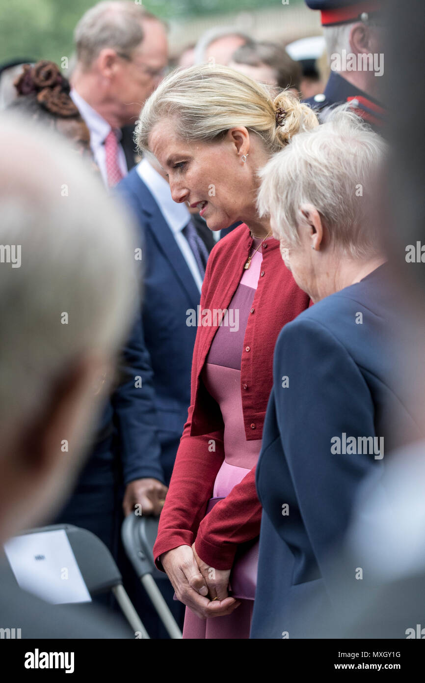 Staffordshire, UK. 4 June 2018 - HRH Sophie, the Countess of Wessex ...