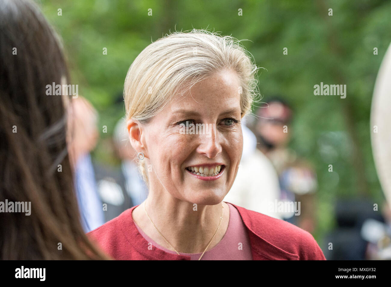 Staffordshire, UK. 4 June 2018 - HRH Sophie, the Countess of Wessex ...
