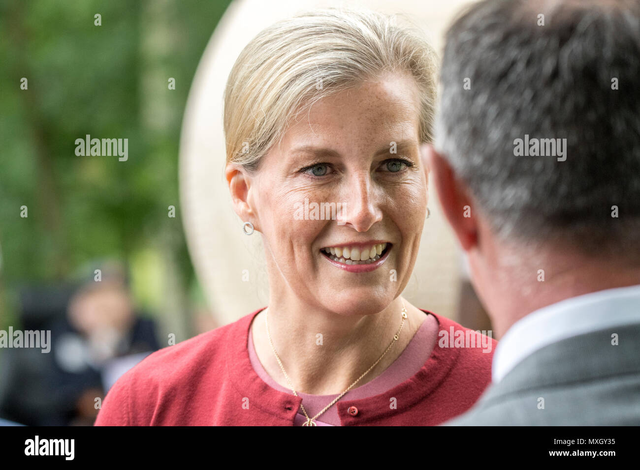 Staffordshire, UK. 4 June 2018 - HRH Sophie, the Countess of Wessex ...
