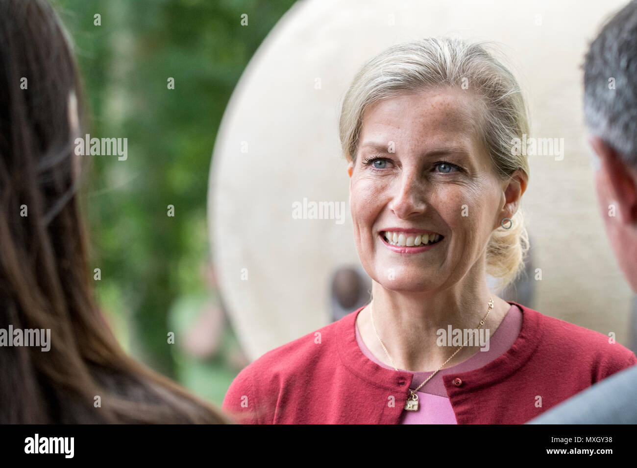 Staffordshire, UK. 4 June 2018 - HRH Sophie, the Countess of Wessex ...
