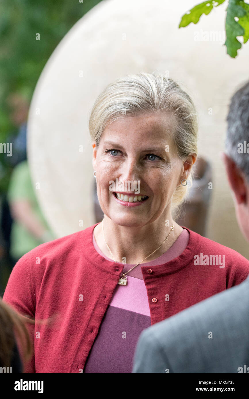Staffordshire, UK. 4 June 2018 - HRH Sophie, the Countess of Wessex ...