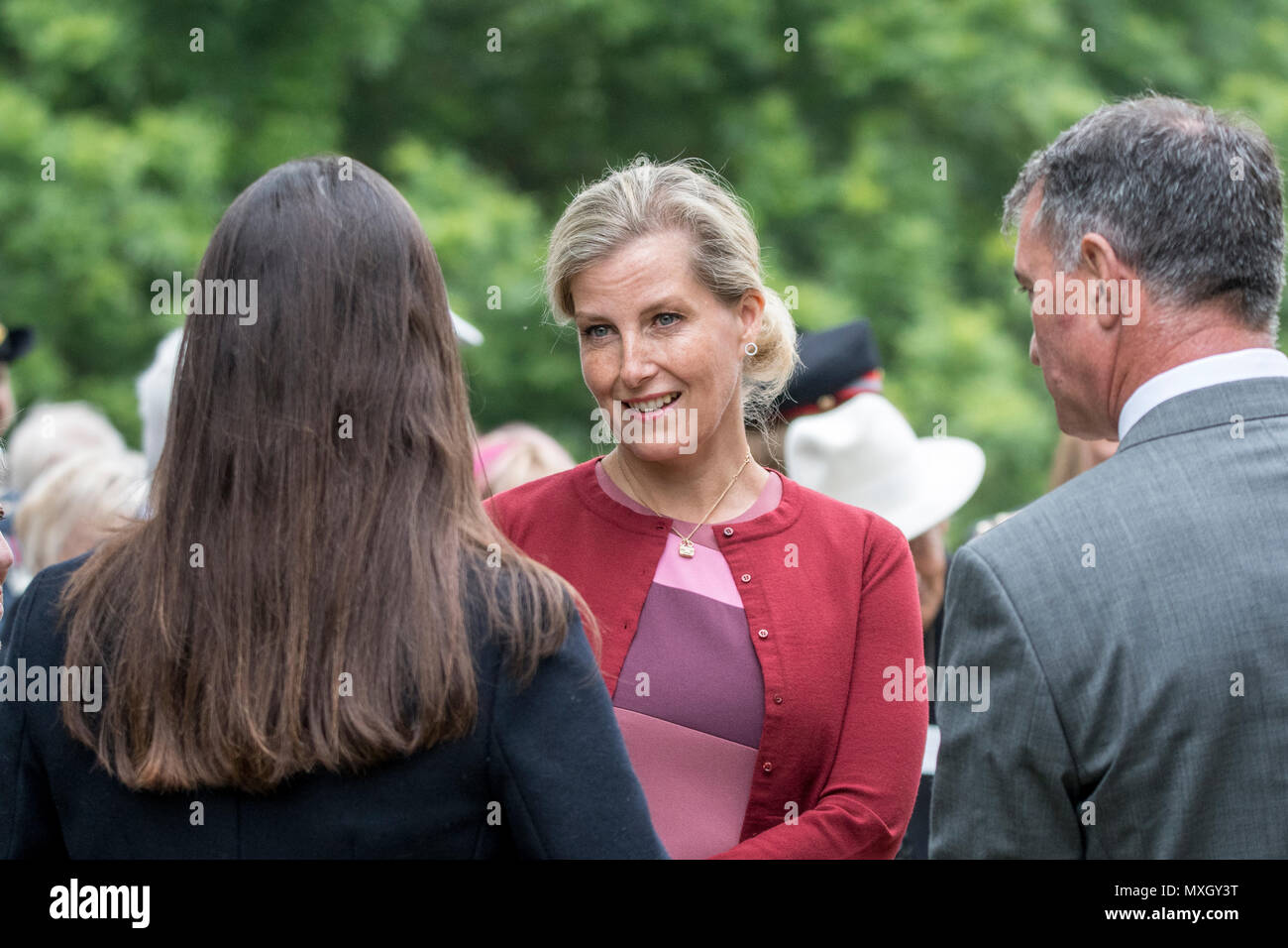 Staffordshire, UK. 4 June 2018 - HRH Sophie, the Countess of Wessex ...
